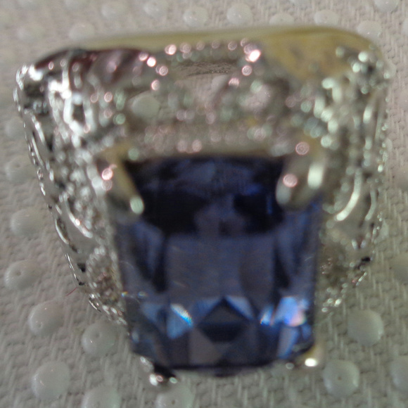 MAGNIFICENT JEWELRY | Jewelry | Stunning Silver Color Ring Made With ...